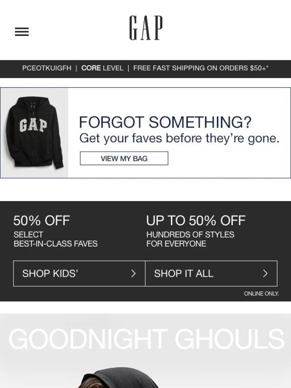 Gap: Boo! Halloween PJs are HERE | Milled