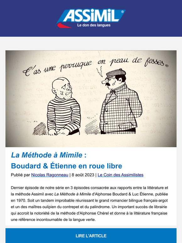 Assimil: L'histoire de la "méthode à Mimile" | Milled