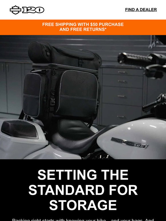 Harley-Davidson: Pack smarter with top tier bags | Milled