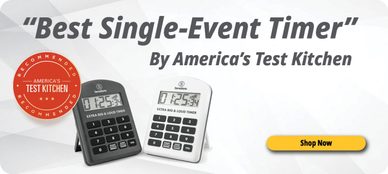 ThermoWorks: 48 Hours Only! 35% Off Extra Big & Loud Timer | Milled
