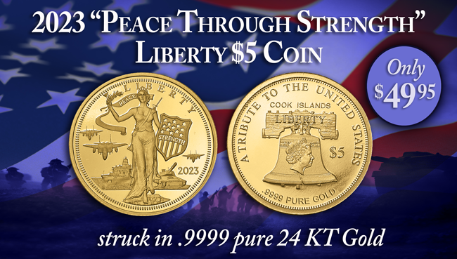 National Collector's Mint: Free Shipping! ★ 2023 .9999 Pure Gold Peace ...