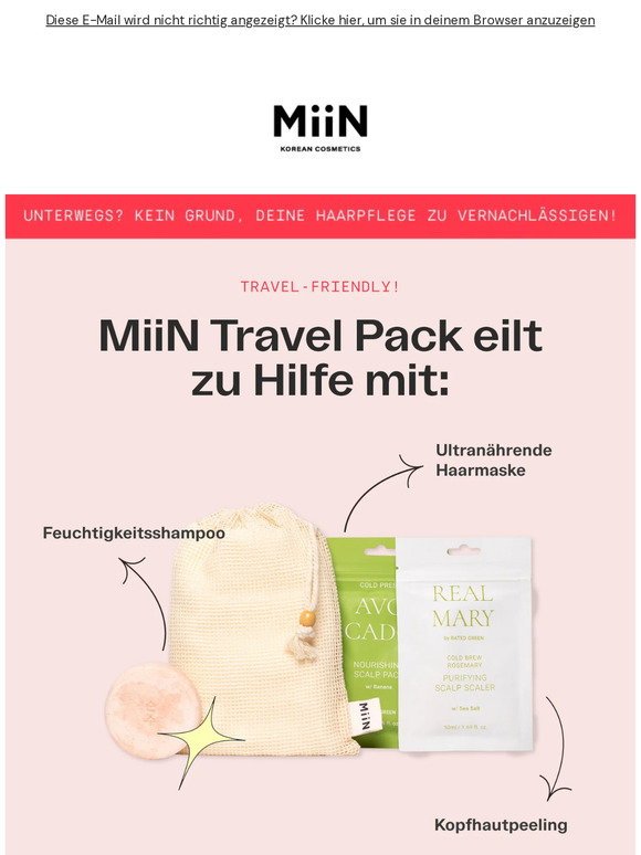 MiiN Cosmetics: Pflege dein Haar … auch unterwegs ⭐ | Milled