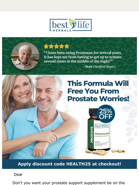 Best Life Herbals: This formula will free you from prostate worries ...