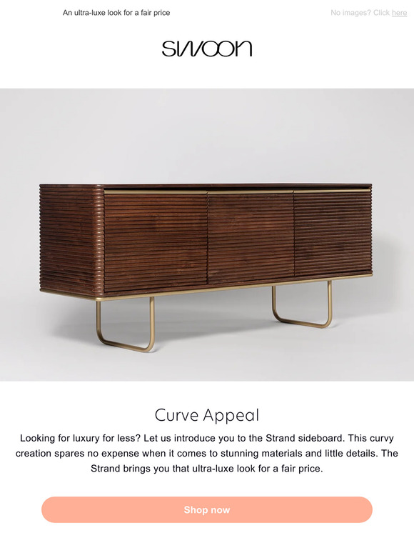 Swoon Editions: Curve appeal: the Strand sideboard | Milled