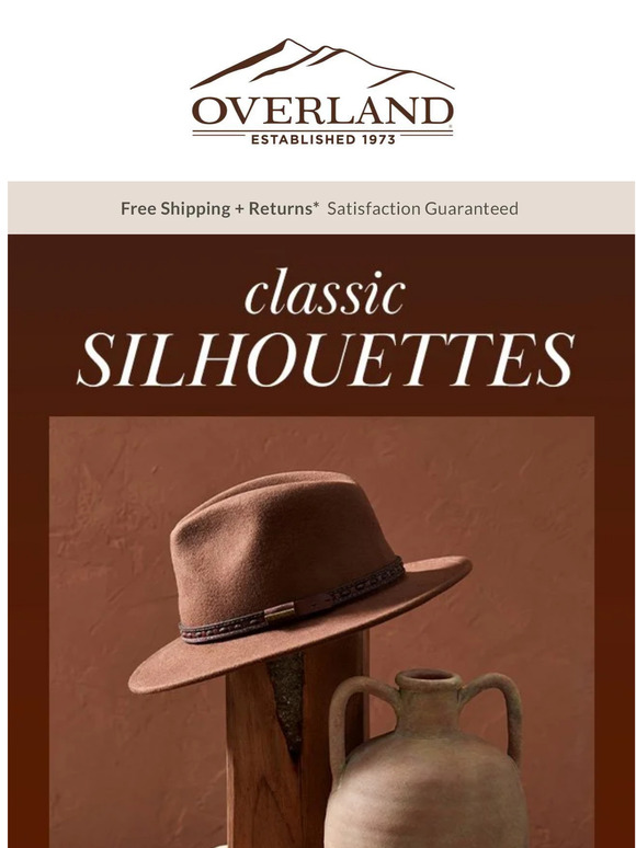 Overland: Classic Western Hats & Accessories | Milled