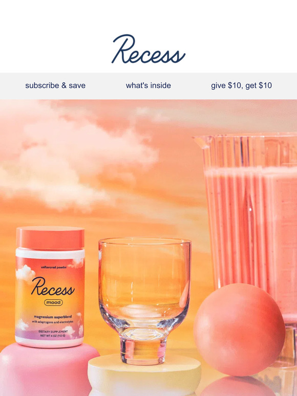 Recess: the Recess Mood Powder routine | Milled