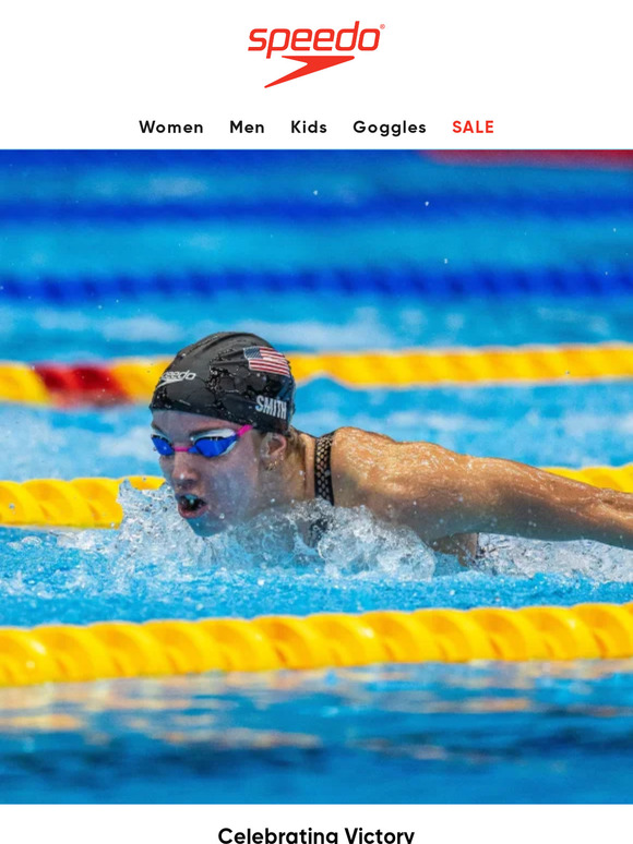 Speedo: Celebrating Speedo Victories... | Milled