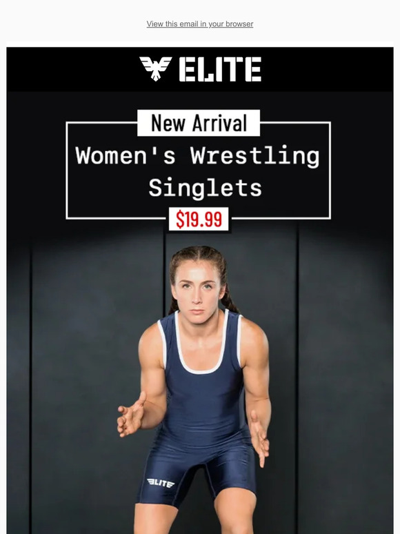 Elite Sports: New Arrival: Elite Sports Women's Wrestling Singlets | Milled