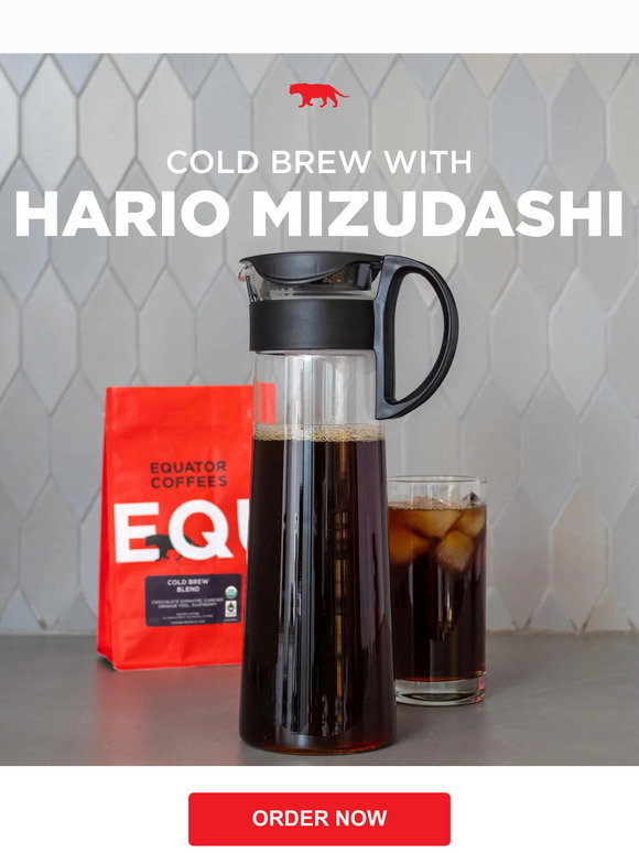 Equator Coffees: Meet the Hario Mizudashi Cold Brewer ☀️ | Milled