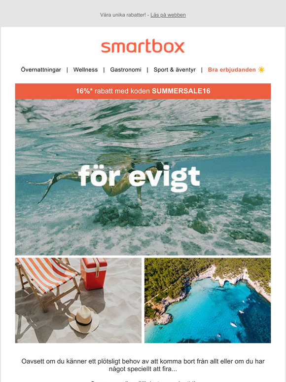 Smartbox Group: Sommar-rean börjar nu! ⛱️ | Milled