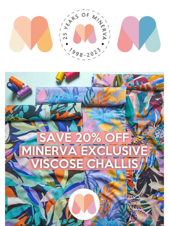 Minerva: Pick up the perfect fabric for summer | Milled