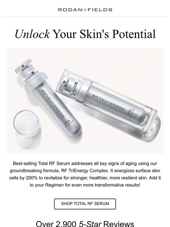Rodan + Fields: Unlock stronger, healthier + more resilient skin | Milled