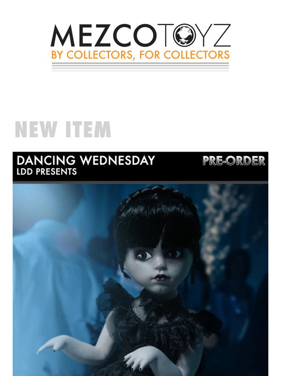 Mezco Toyz Wednesday Returns And Shes Ready To Dance 💃 Preorder Now Milled