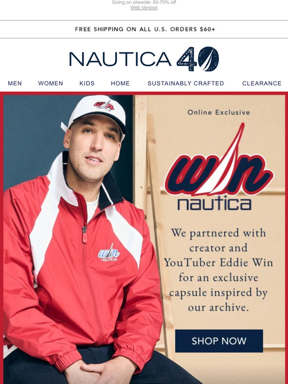 Nautica: NEW! Our Eddie Win x Nautica collab is here | Milled