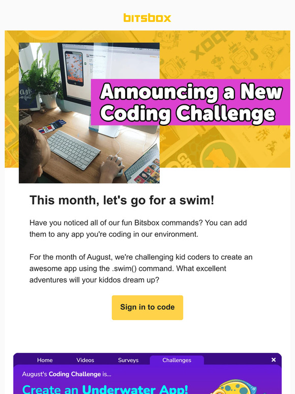Bitsbox: Dive into a new coding challenge! | Milled