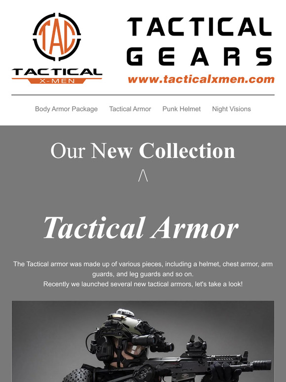 Tactical X-Men: Our NEW Tactical Armor Collection 💥🚦🙌 | Milled