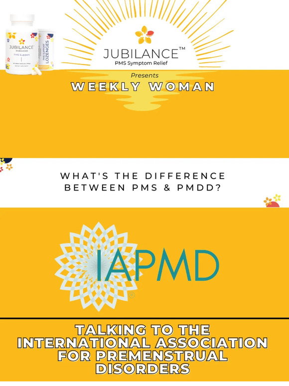 Jubilance: What is the difference between PMS vs. PMDD? | Milled