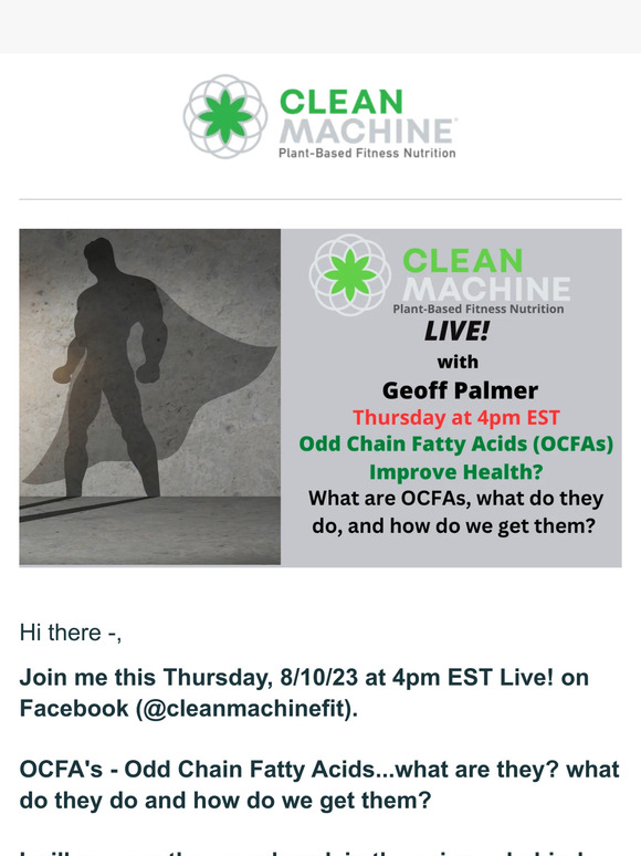 Clean Machine: OCFA's what are they and what do they do? | Milled