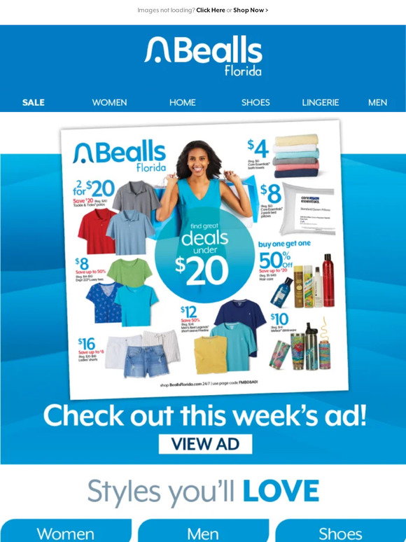 Bealls Florida: The Weekly Ad is HERE! | Milled