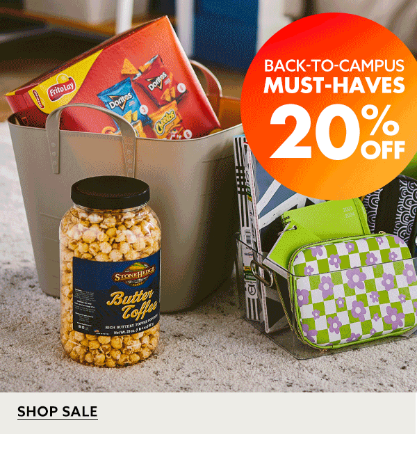 Big Lots: Get A+ savings with 20% OFF back-to-campus essentials! | Milled