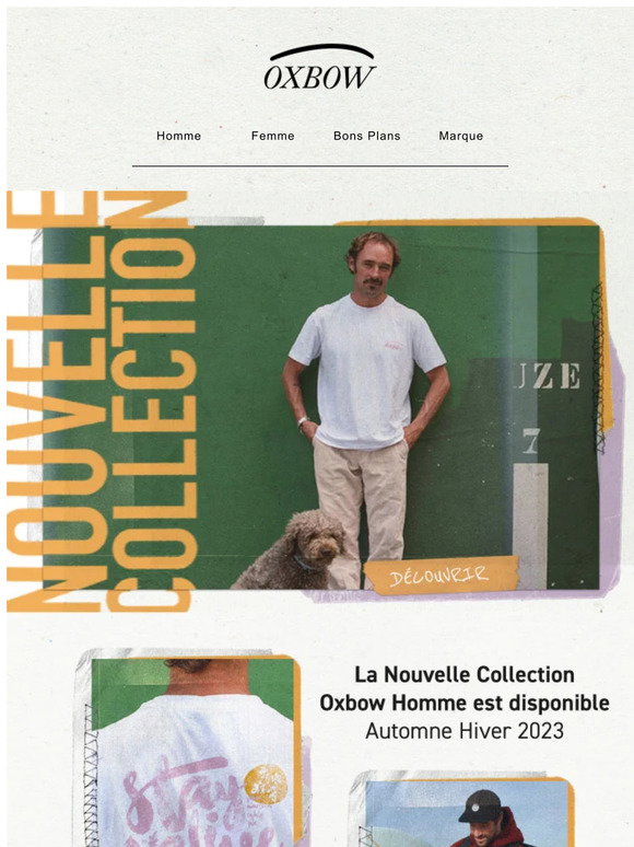 Oxbow: La toute dernière collection Oxbow Homme est disponible ! | Milled