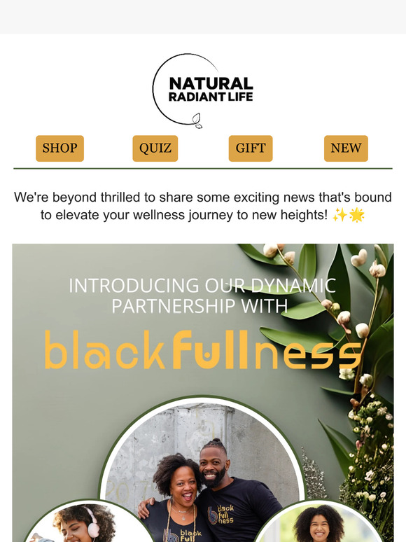 Natural Radiant Life: Exciting Partnership Alert: Elevate Your Wellness ...