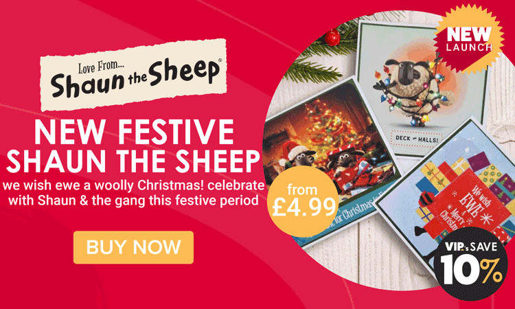 Craft Stash: NEW Shaun The Sheep Christmas Collection Exclusive To ...