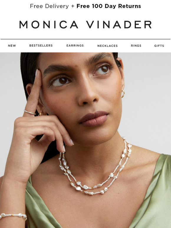 Monica Vinader: NEW | This one’s for the pearl lovers | Milled