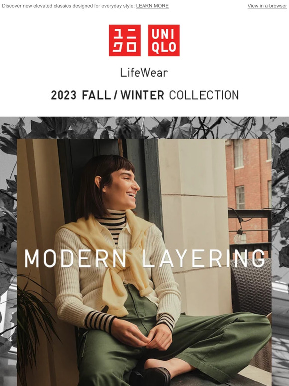 UNIQLO: Introducing the LifeWear 2023 Fall/Winter collection | Milled