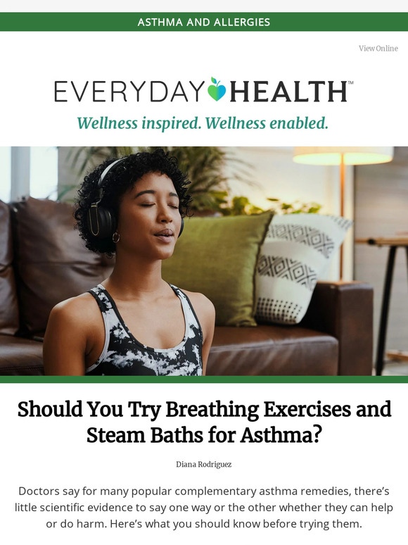 LIfescript: Should You Try Breathing Exercises and Steam Baths for ...