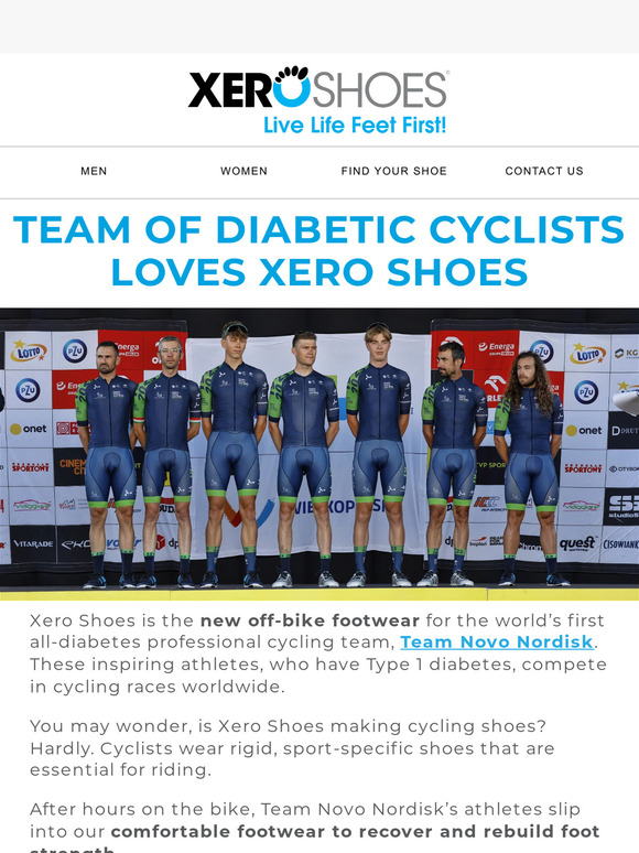 Xero Shoes: Unusual Pro Sports Team Partners With Xero Shoes | Milled