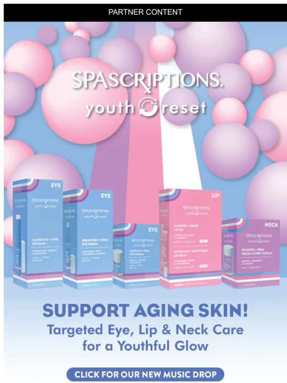 Women's Wear Daily: Discover the Spascriptions Youth Reset Collection ...