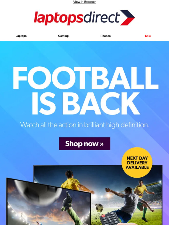 Laptops Direct: HUGE deals on TVs just in time for your favourite ...