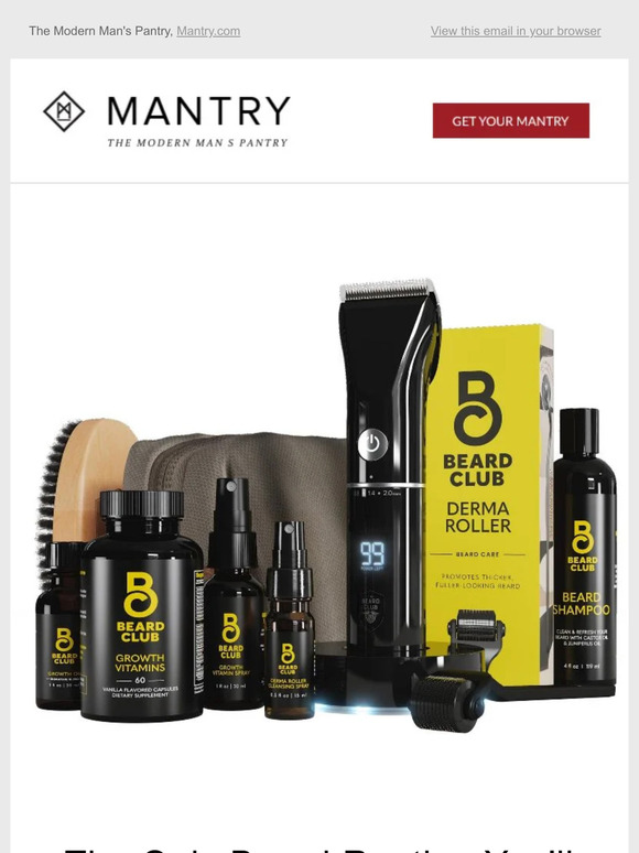 Mantry: The Only Beard Routine You'll Ever Need | Milled