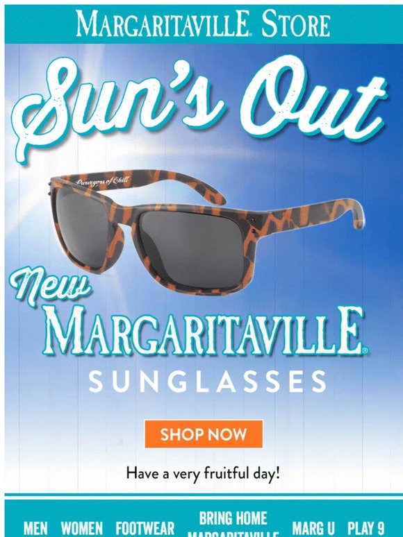 Margaritaville Store: Check out our New Margaritaville Sunglasses | Milled