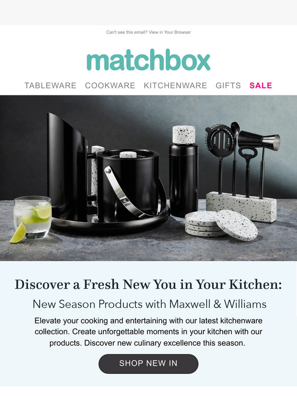 Matchbox: New at Matchbox - Revamp your kitchen with new products from ...