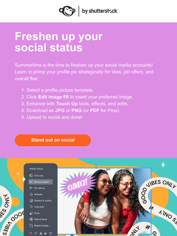 PicMonkey: Quick Tip: Rock Your Best Profile Pic Yet With a Standout ...