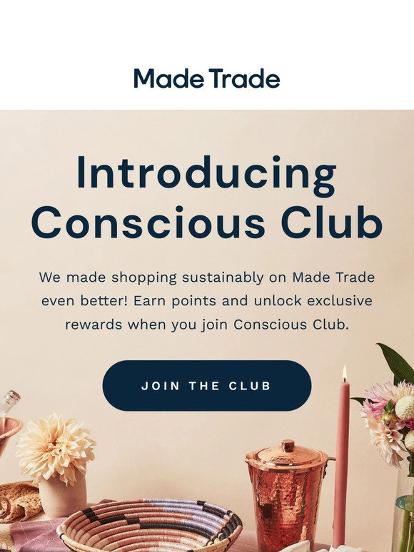Made Trade: Introducing Conscious Club 🌿 | Milled