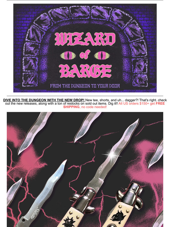 Wizard of Barge: New Drop is Live!! | Milled