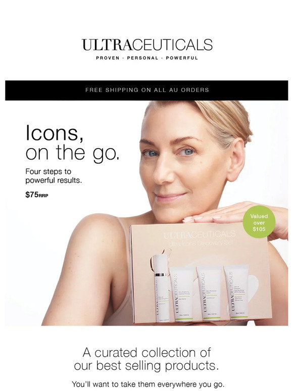Ultraceuticals: NEW Ultra Icons Discovery Set | Milled