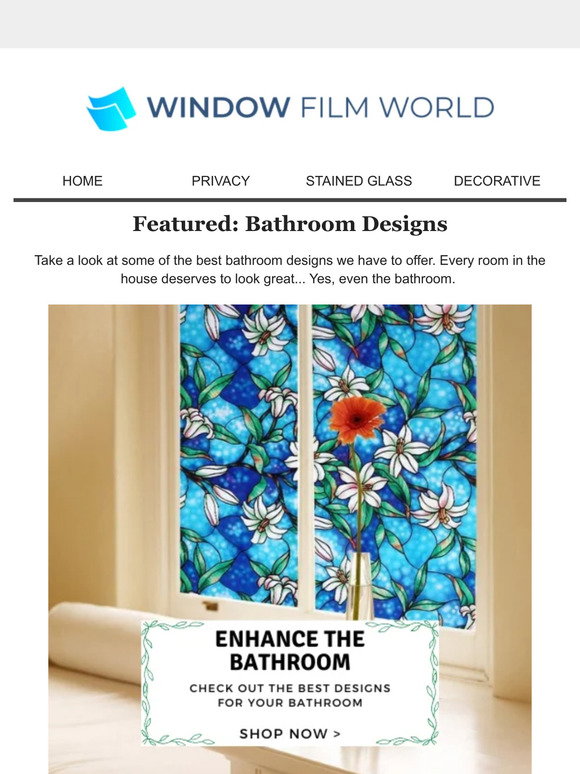 Window Film World: Window Film Looks Great in any Room... Even the ...