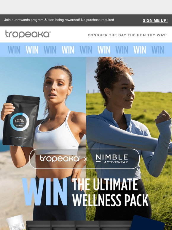 Tropeaka: [WIN] Tropeaka x Nimble Activewear! 🙌 | Milled