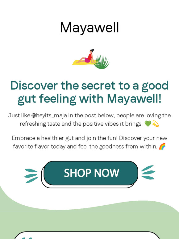 Mayawell: 💫 A Happy Gut Story 💫 | Milled