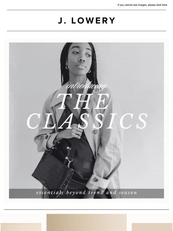J. LOWERY: INTRODUCING // THE CLASSICS | Milled