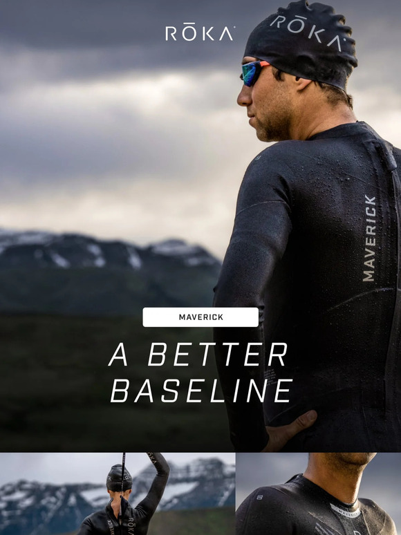 ROKA: Get equipped with our Maverick wetsuit. | Milled