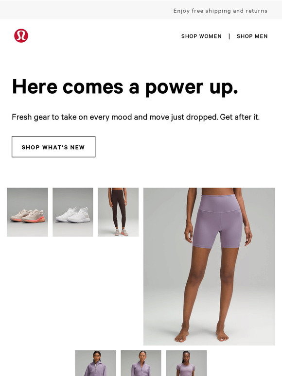 lululemon: Incoming: instant motivation | Milled