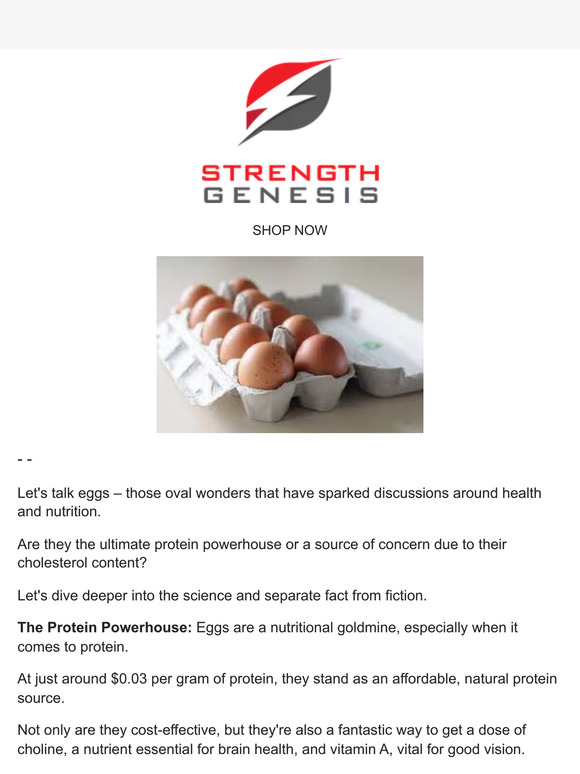 Strength Genesis: How Many Eggs Can You Safely Eat? | Milled