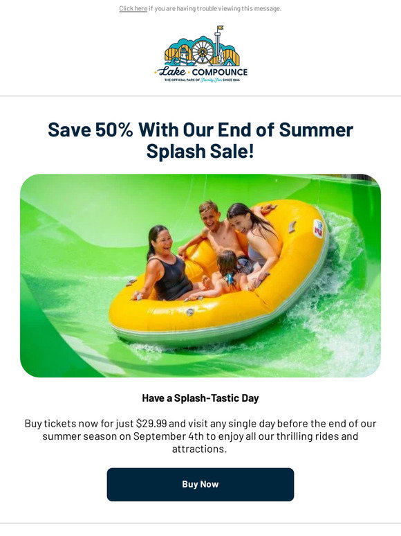 Lake Compounce: 50% Off Tickets NOW! | Milled