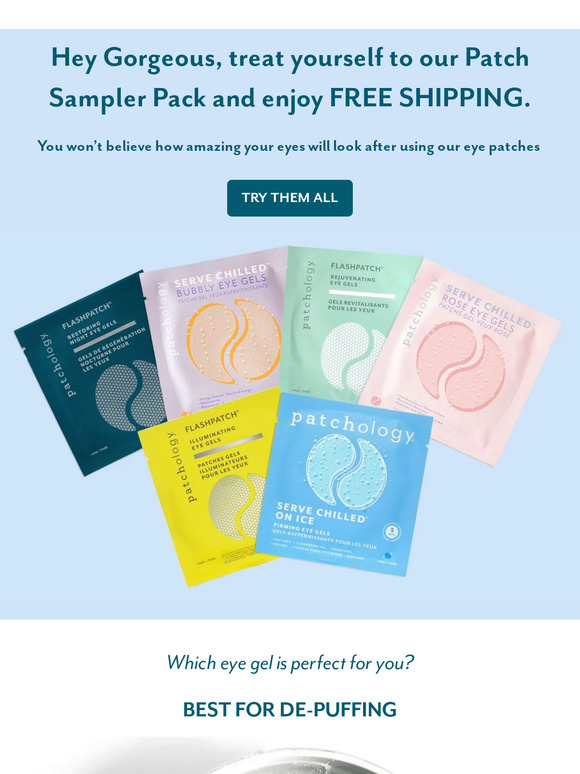 Patchology: 💜 Try Our Eye Patches Sampler Kit! 💜 | Milled