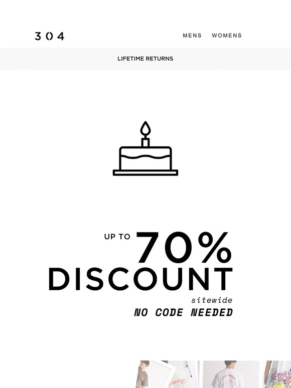 304 Clothing: 🎂 Happy BIRTHDAY to us.. | Milled